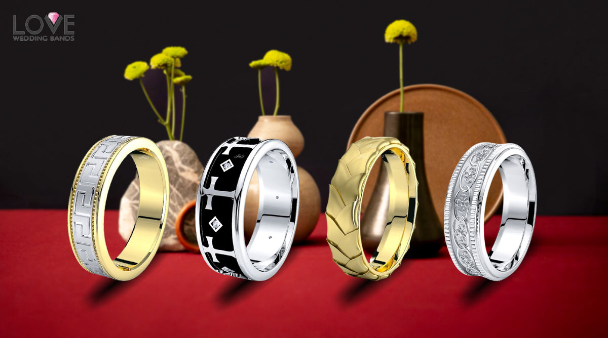 Men's Braided Wedding Bands: Symbolizing Strength and Style - Love ...